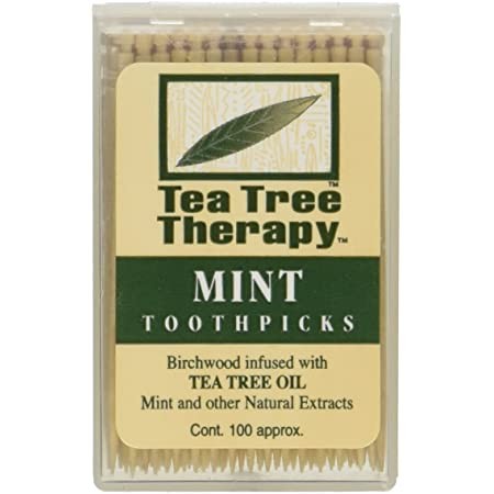 Tea Tree Therapy Tea Tree Toothpicks Mint – Tiny Grocer